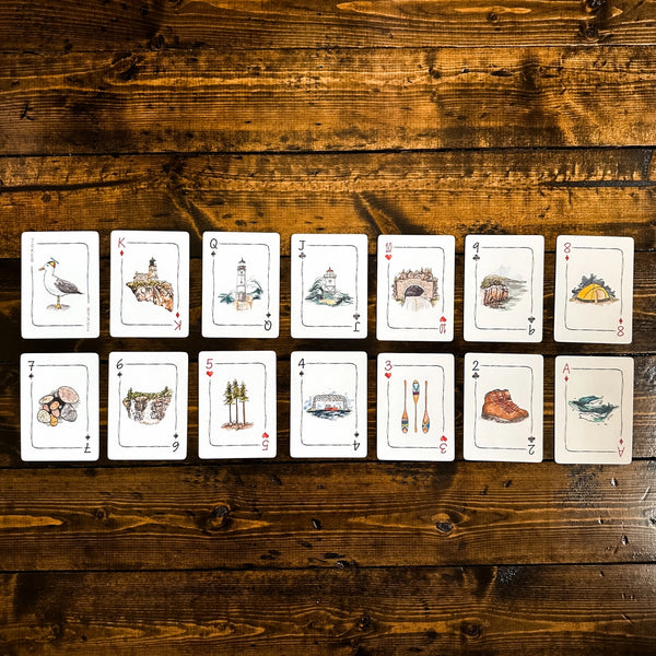 North Shore Playing Cards by SJ Nielsen – North and Shore