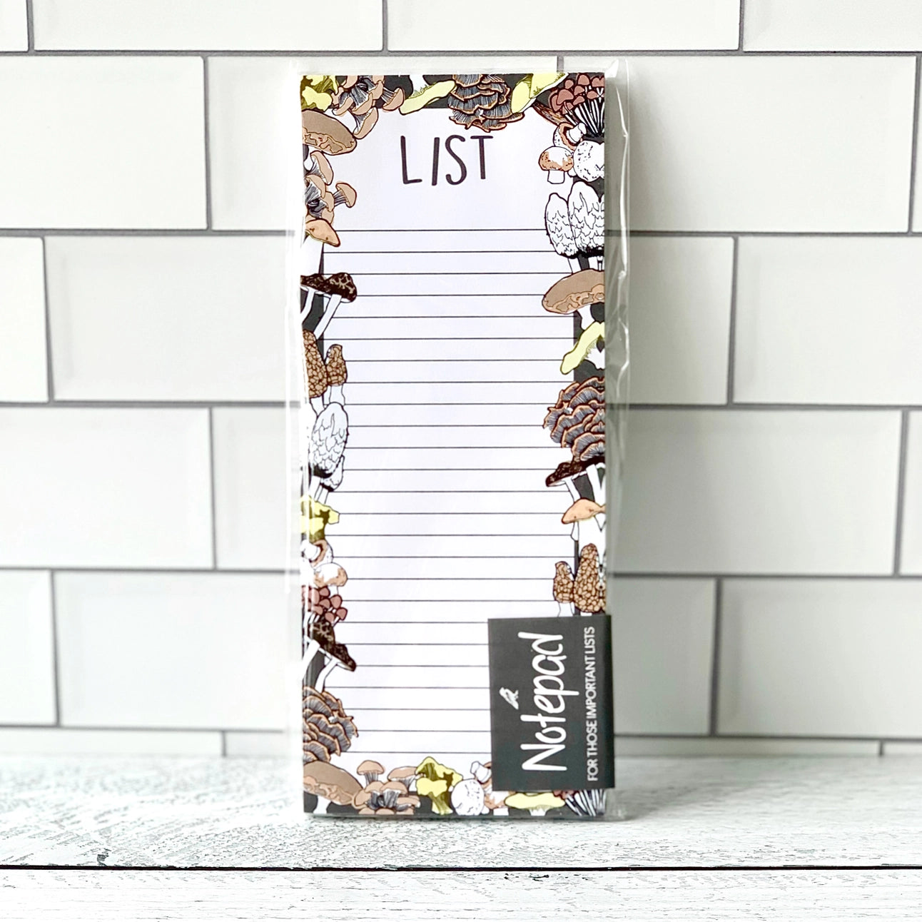 Mushroom Notepad - Corvidae Drawings & Designs – North and Shore