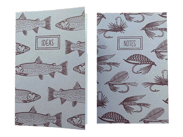 Trouts & Fishing Flies Pocket Notebook – North and Shore